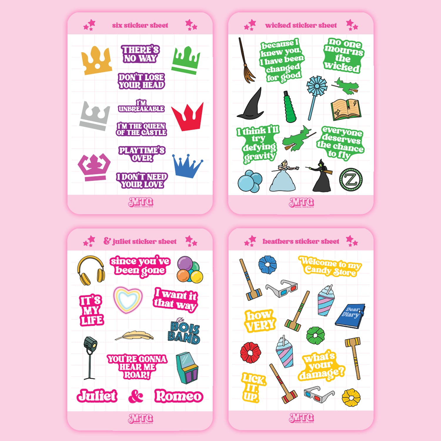 Musical Theatre Gifts - Art Prints & Stickers